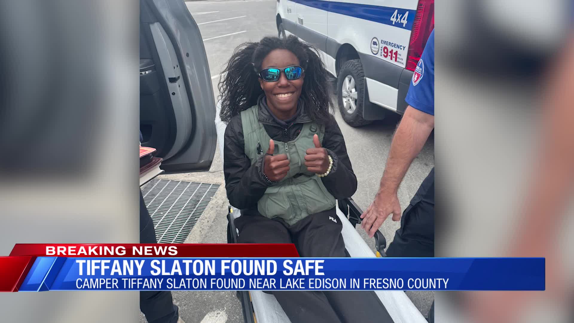 Missing camper Tiffany Slaton found alive in Fresno County – WANE 15
