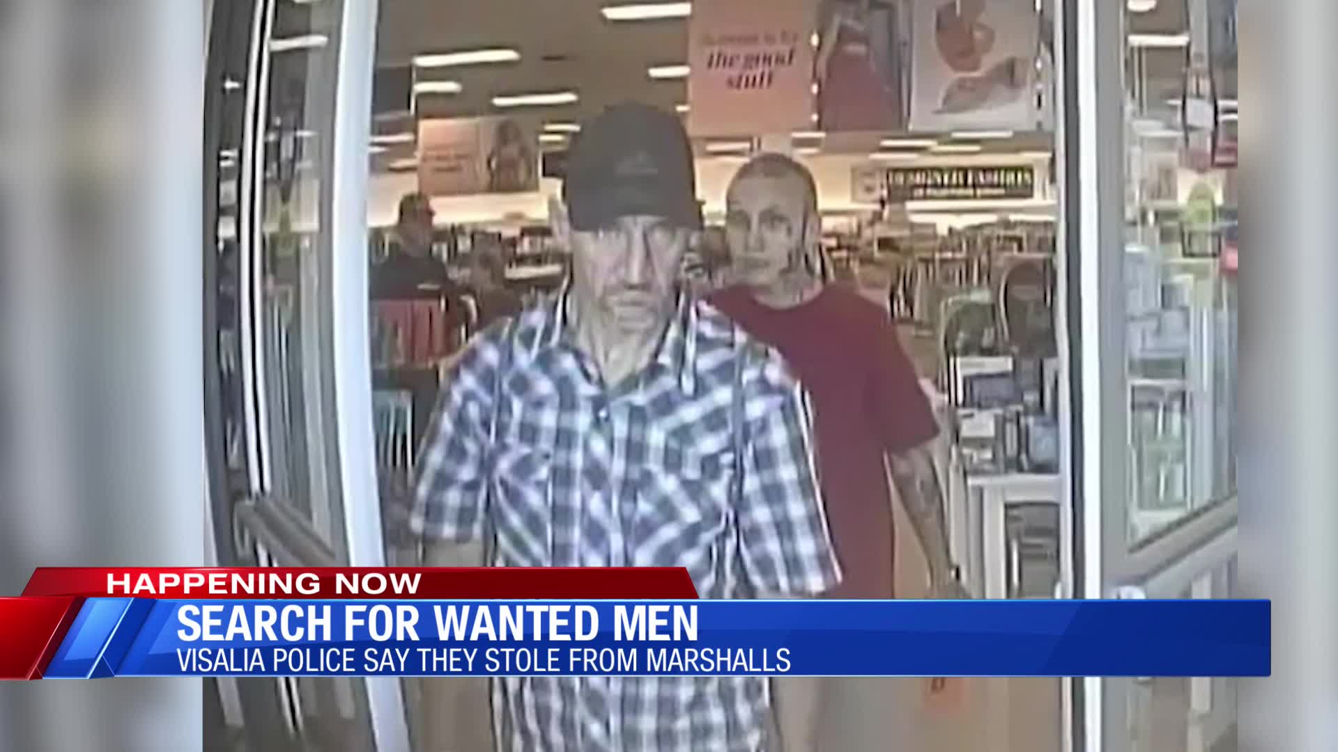 Men steal backpack, underwear from Visalia store, PD says – CBS47 and ...