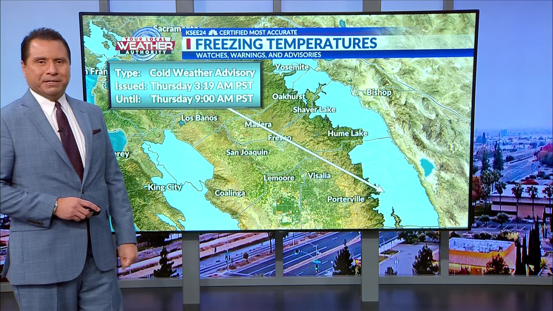 Thursday Sierra Forecast – CBS47 and KSEE24 | News from ...