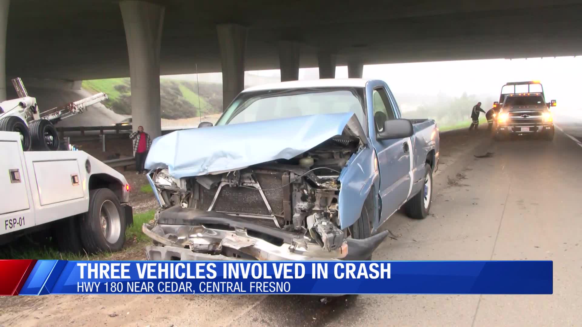 Mitsubishi rolls over after crash with Chevy on Highway 180 – CBS47 and ...