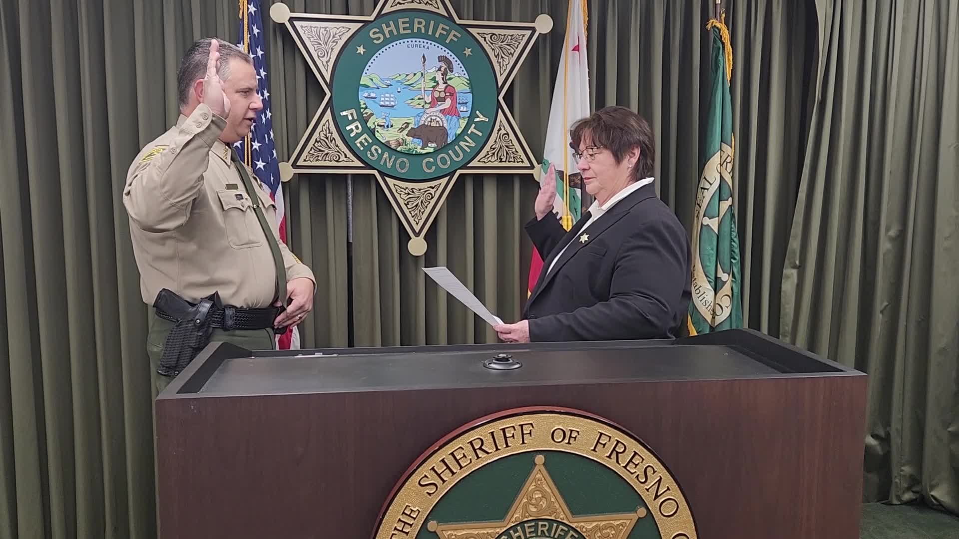 Fresno County Sheriff Margaret Mims officially Swears in Sheriff John Zanoni – CBS47 and KSEE24 ...