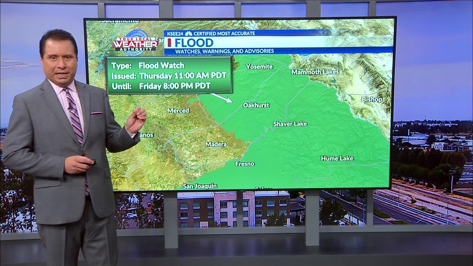 Thursday Sierra Forecast – CBS47 and KSEE24 | News from ...