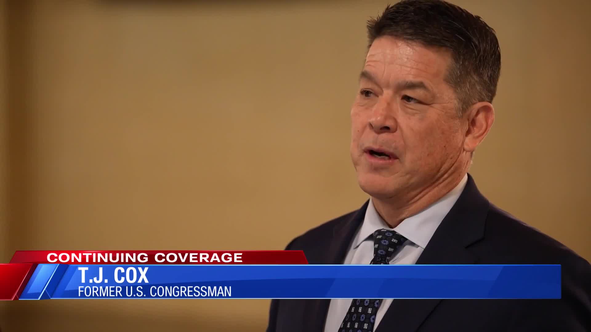 ‘I can’t say I’m happy,’ says former congressman TJ Cox after court ...
