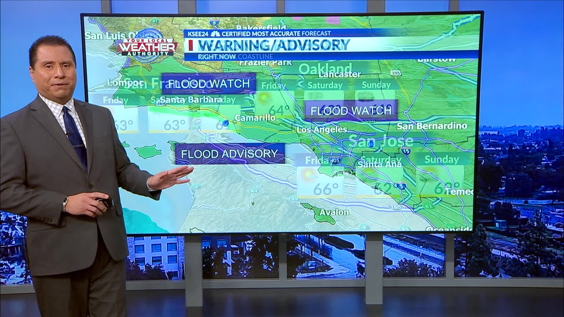 Friday Coast Forecast – CBS47 and KSEE24 | News from YourCentralValley.com