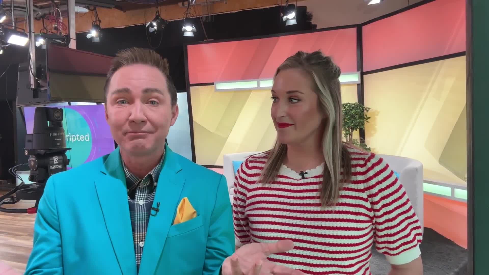 Behind the Scenes of Hour 1 of Unscripted with Jeremy Rabe and Maddie ...