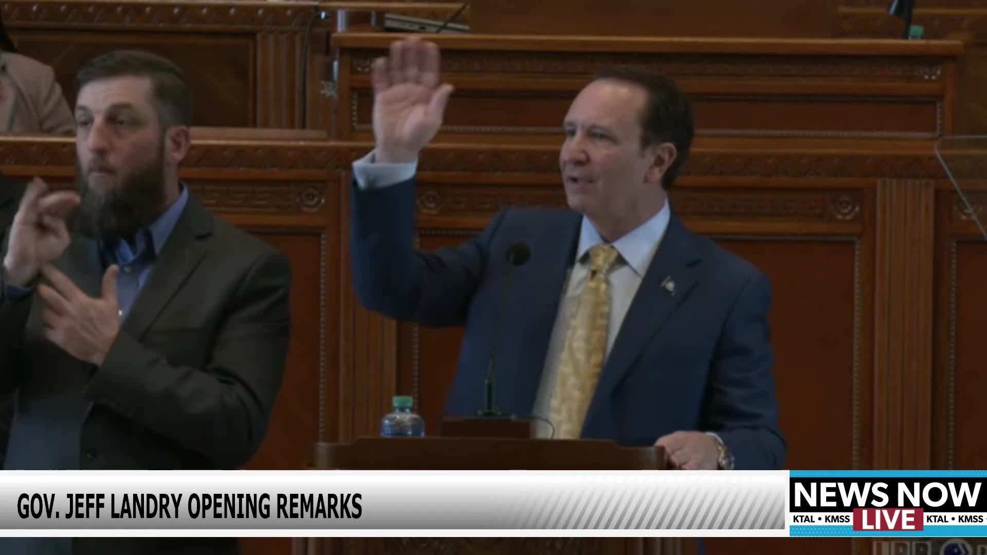 Governor Jeff Landry opening remarks to 2024 Louisiana Legislative ...