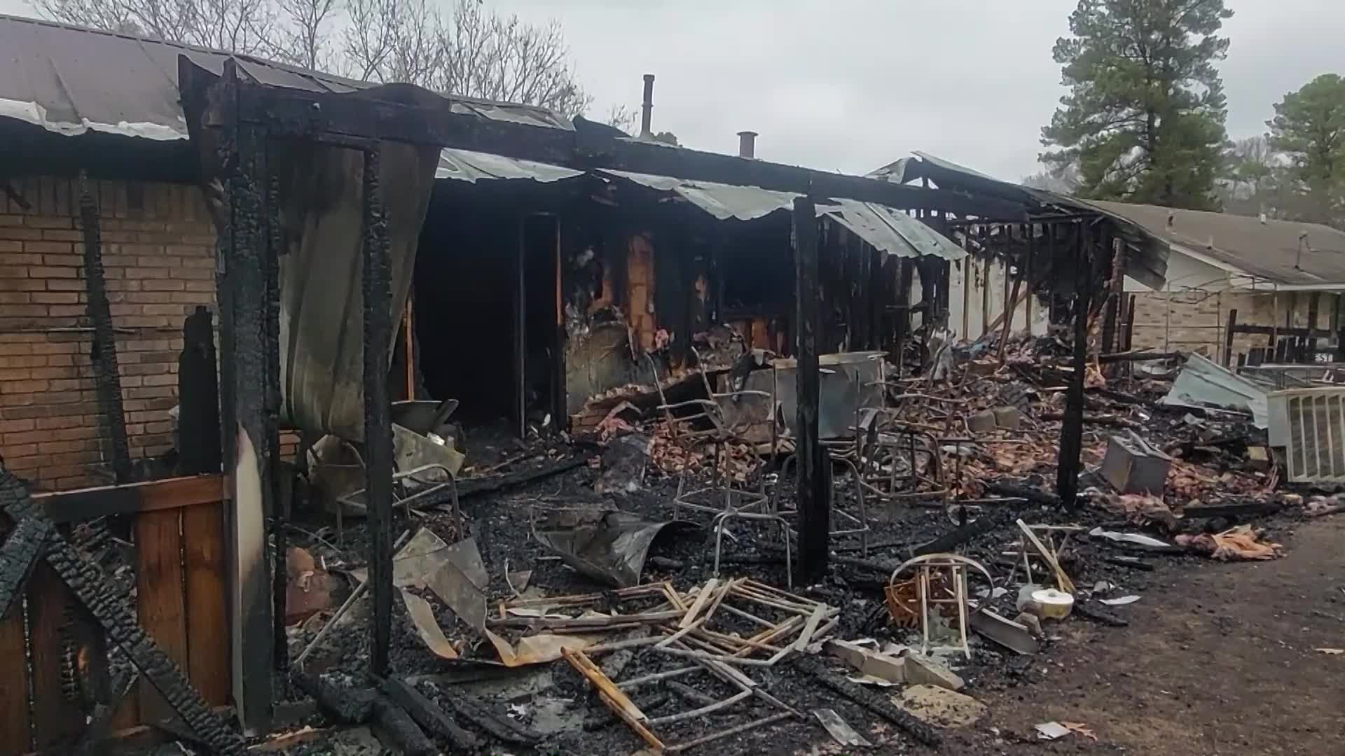 Minden family recalls how they narrowly escaped a fire that destroyed ...