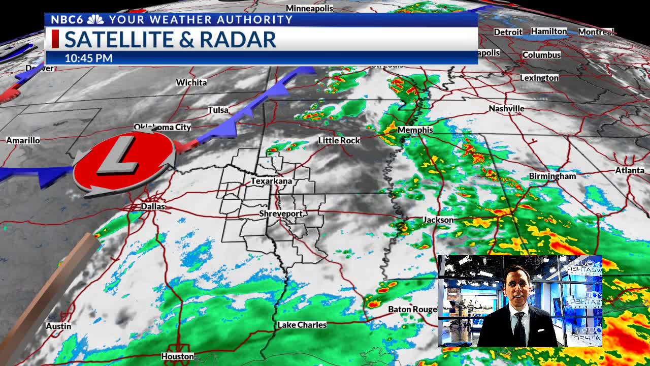 Scattered thunderstorms return Tuesday, and more strong storms late in ...