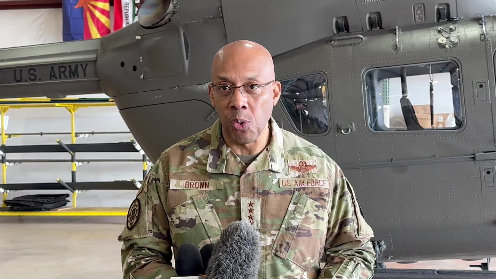 Chief of Joint Chiefs of Staff addresses cooperation with ICE, Border ...