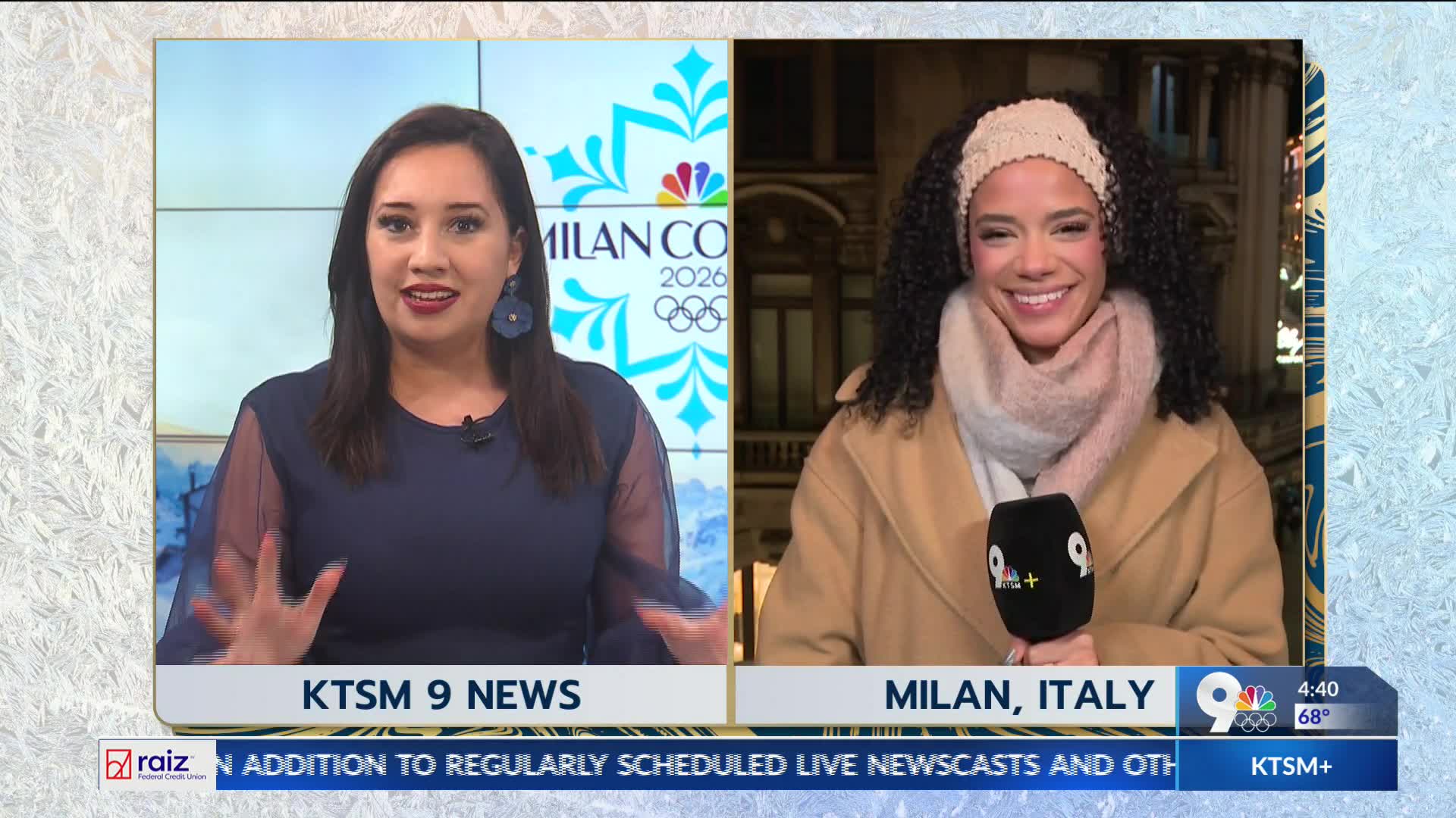 olympic interview – KTSM 9 News