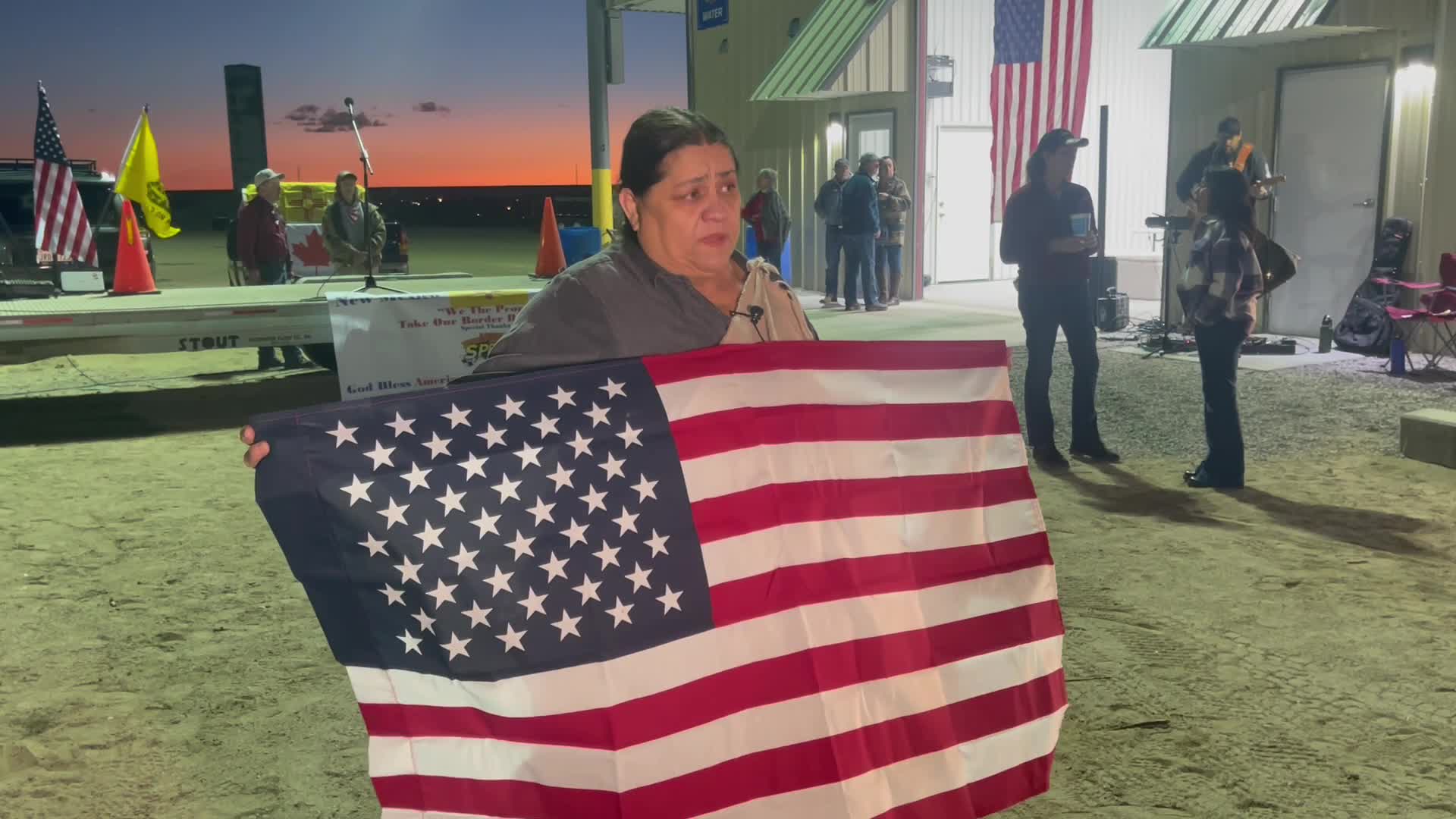 Marcy Chavez welcomes border convoy to Vado, NM – WRBL