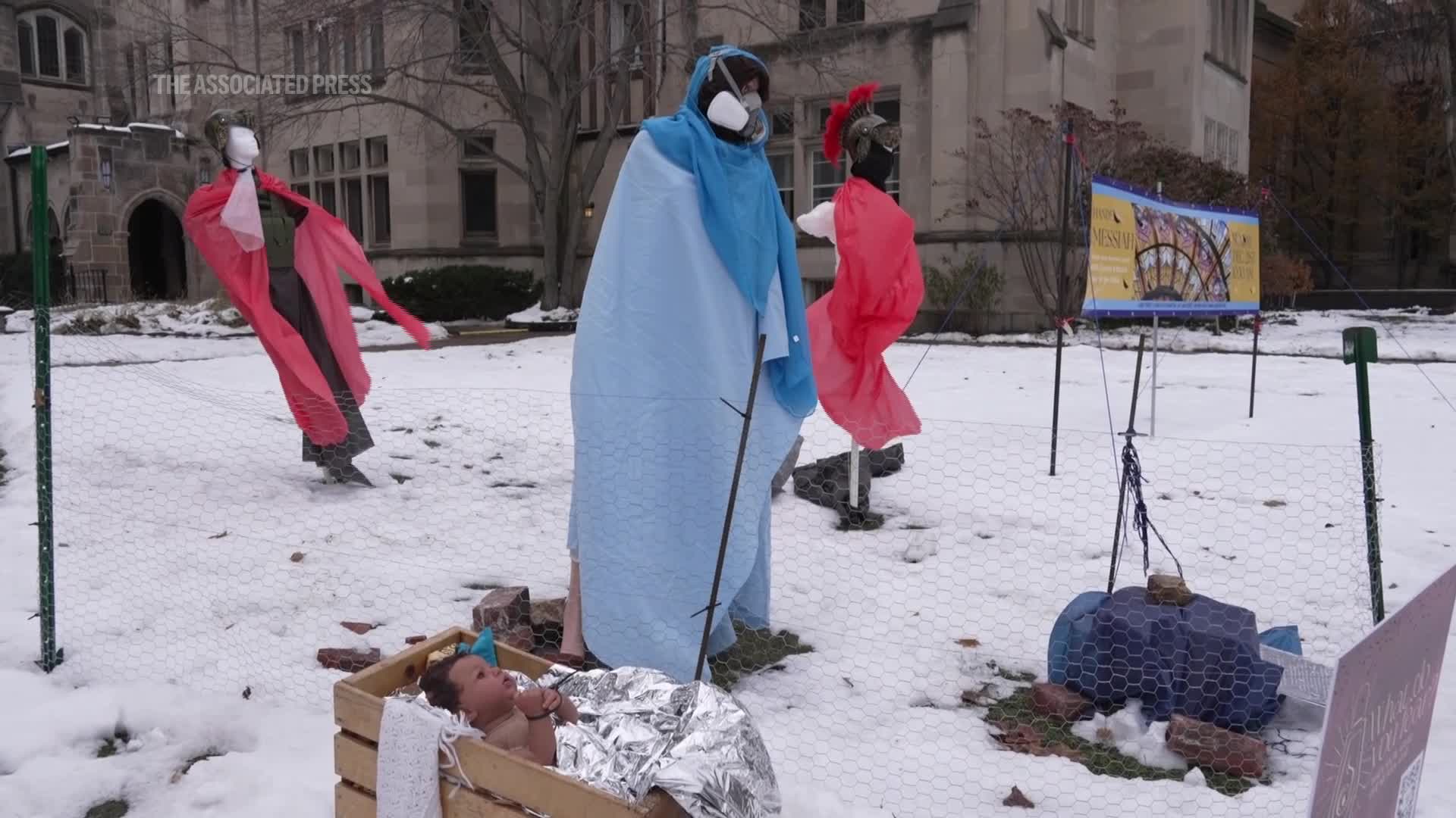 Church protests ICE raids with Nativity scene – BorderReport