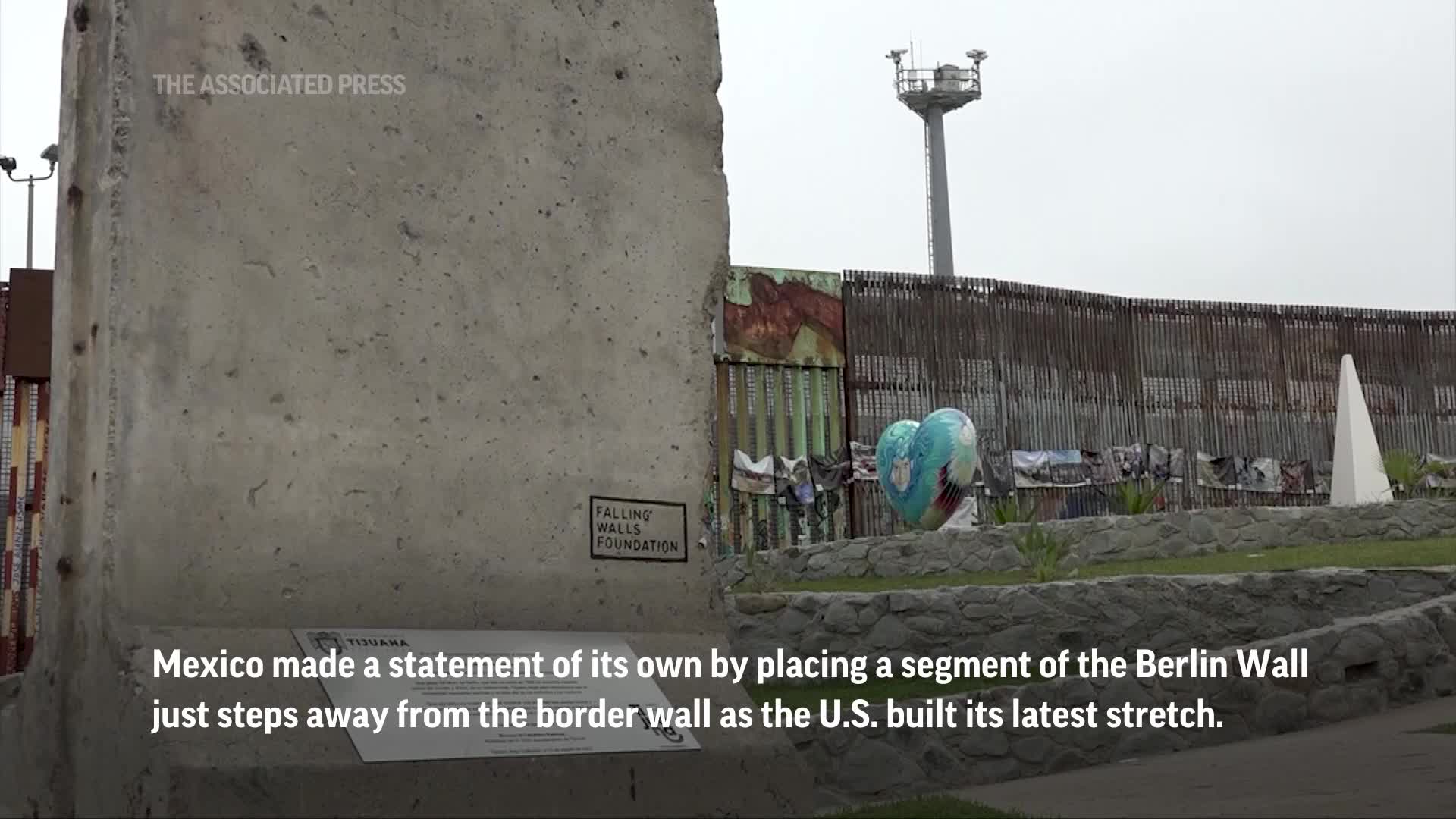 Berlin Wall relic erected next to US-Mexico border – KTSM 9 News