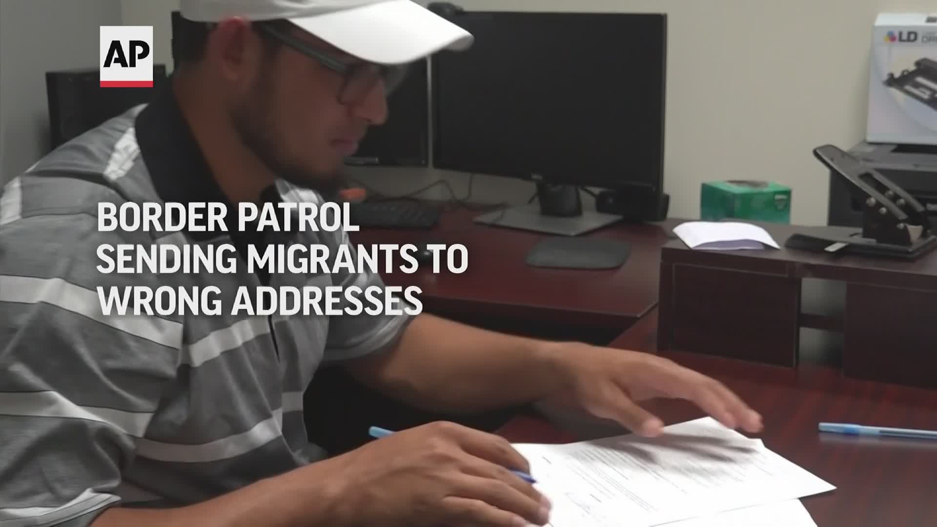 Border patrol sending migrants to wrong addresses – BorderReport