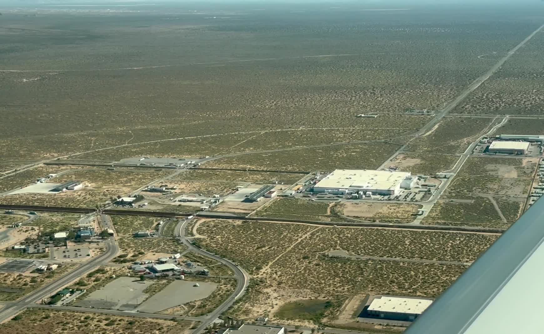 Aerial view of industrial parks in Santa Teresa, NM – BorderReport