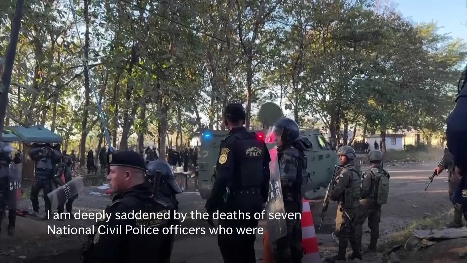 Police officers killed in Guatemala gang violence after inmates take ...