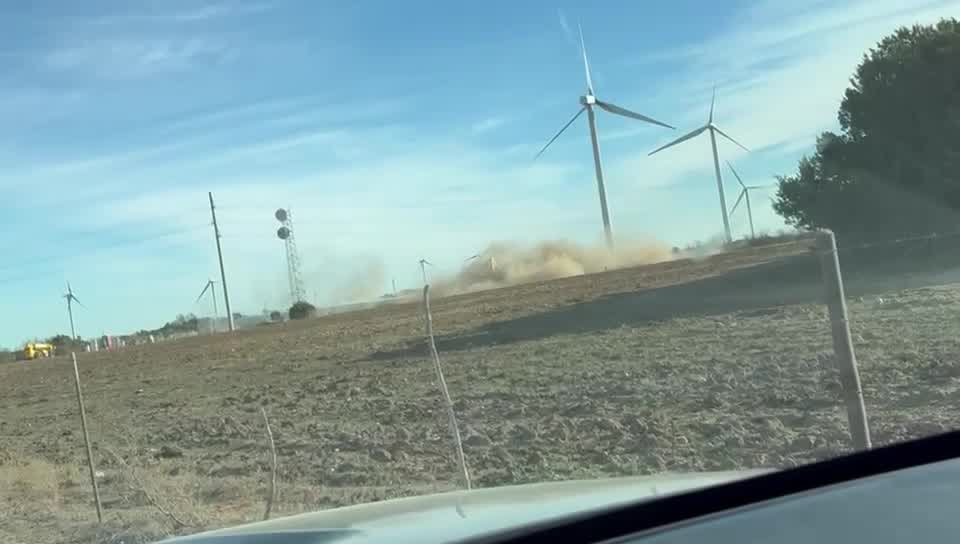 Windmill Demolition Underway in Taylor County – KTAB ...