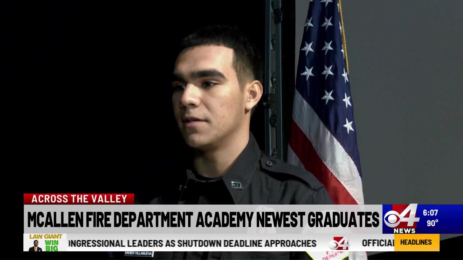 McAllen Fire Department Academy Newest Graduates – KVEO-TV