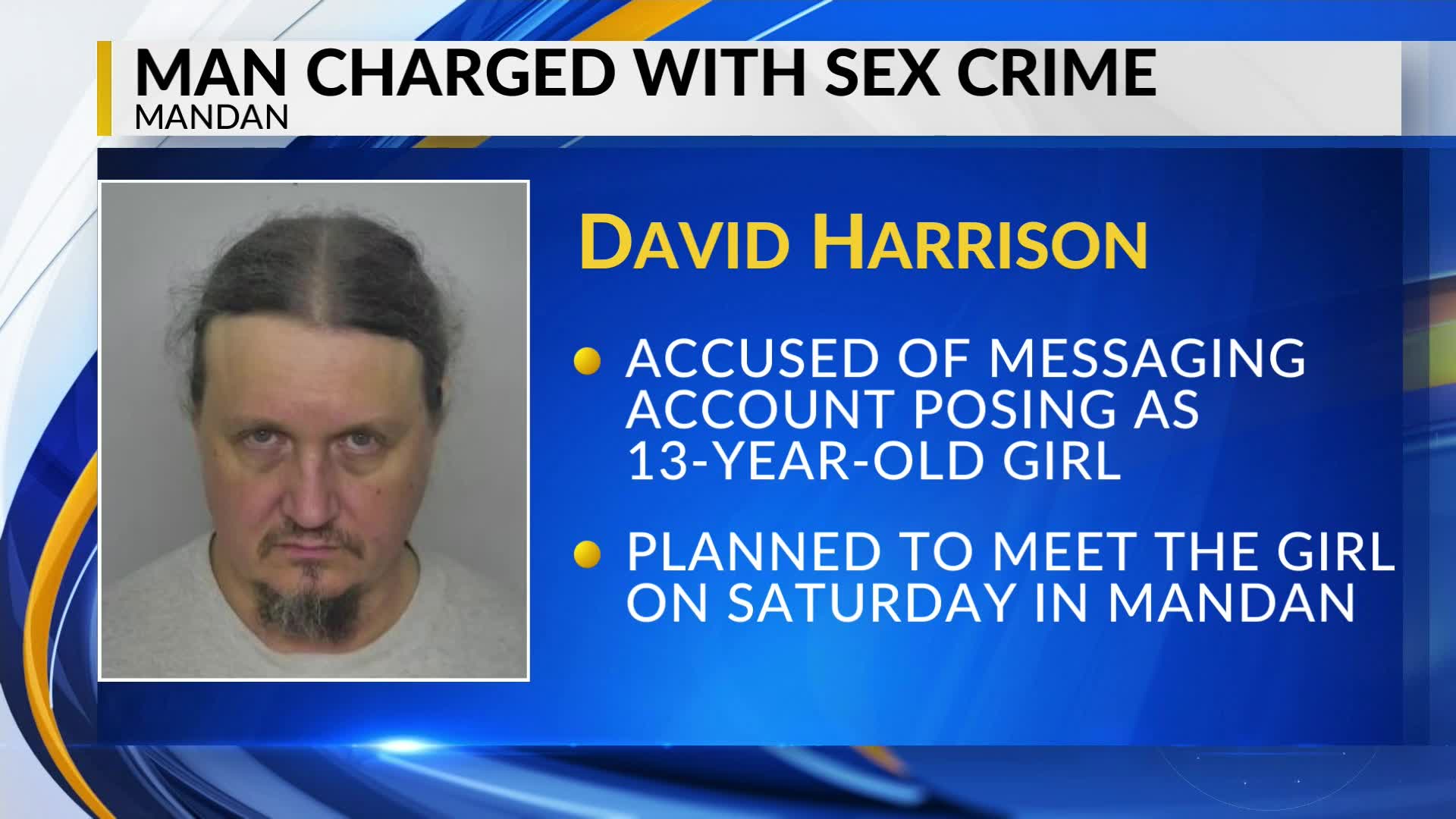 Mandan man arrested after sending sexual messages to a person he ...