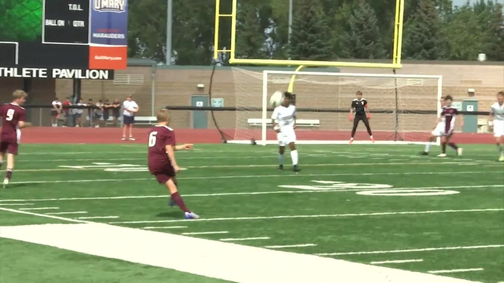 Nathaniel Olheiser setting the tone in goal for the Sabers – KX NEWS