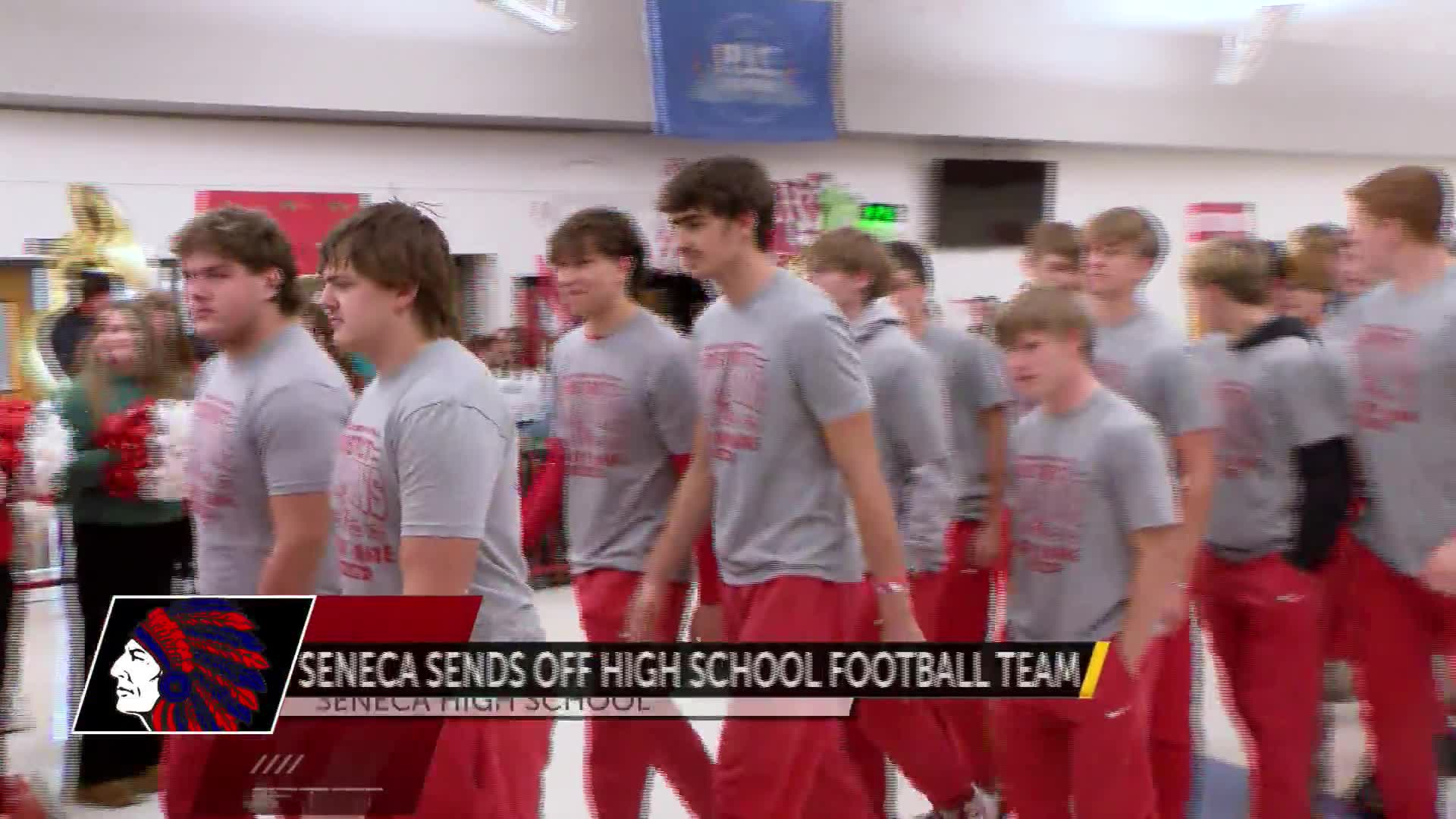 Seneca High School sends off Football Team to Class 3 State ...