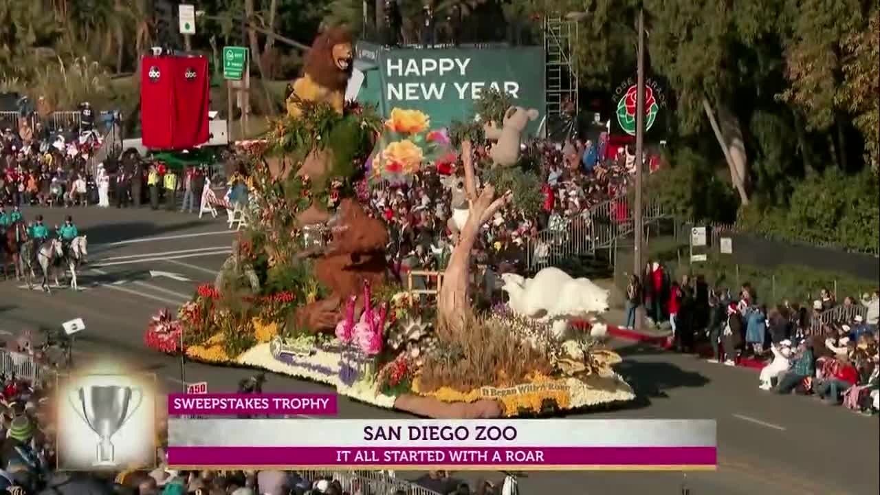 Rose Parade: San Diego Zoo – FOX 5 San Diego & KUSI News