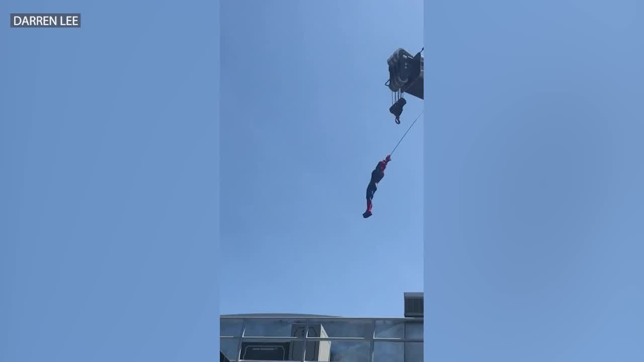 Spider-Man Animatronic Crashes at CA Adventure – WKRN News 2