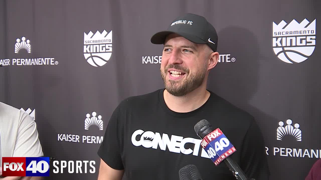 Luke Loucks trying to clean up Kings summer minicamp, Keegan Murray ...