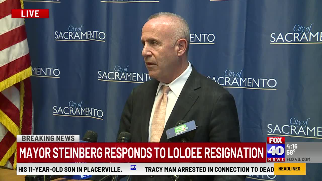 Sacramento Mayor Darrell Steinberg comments on City Councilmember Sean ...