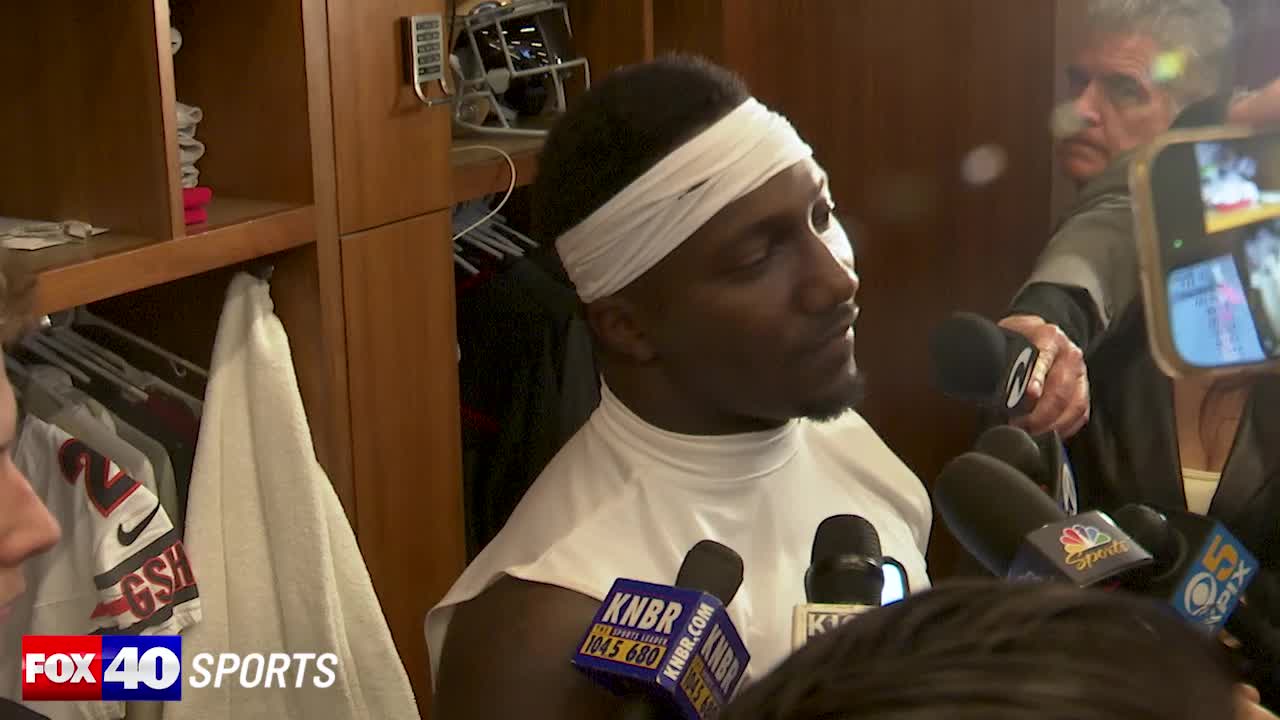 Deebo Samuel talks about his costly dropped pass in 49ers 12-6 loss to ...