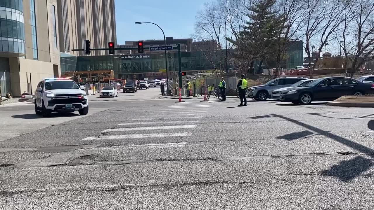 St. Louis officer Nathan Spiess, struck by driver while on duty ...