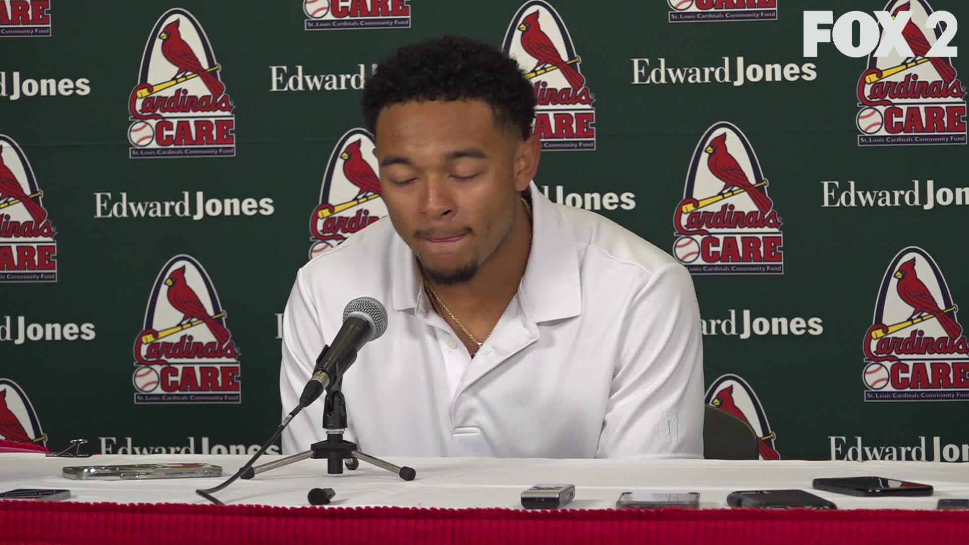 Cardinals prospect Victor Scott envisions speedy path to bigs behind ...