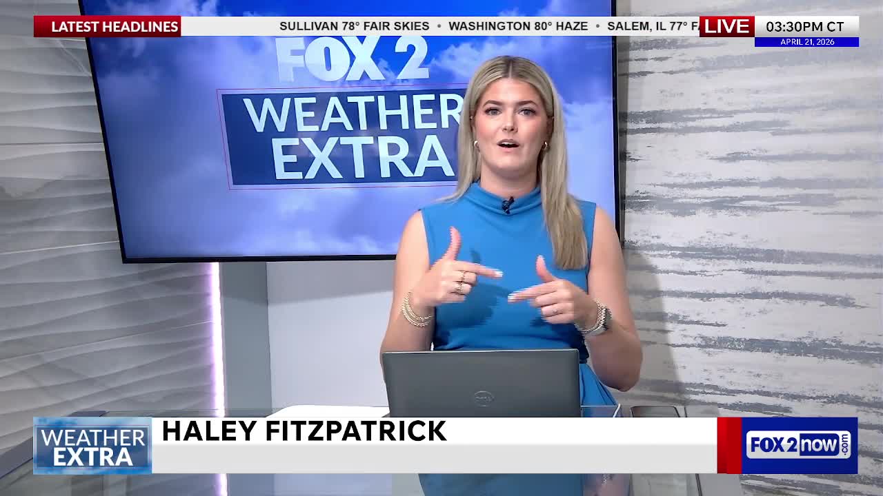 Weather Extra with Haley Fitzpatrick: Haley Fitzpatrick discusses the ...