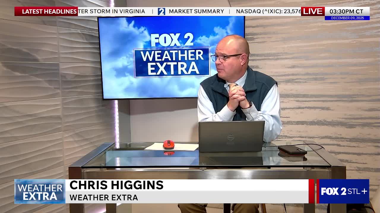Weather Extra with Chris Higgins. Chris previews the upcoming dip in ...