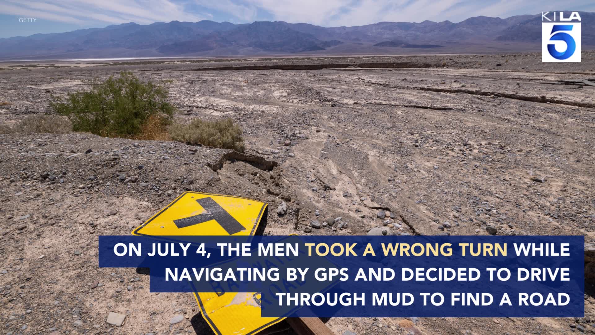 2 men survive getting lost, stuck in mud in Death Valley – KTLA