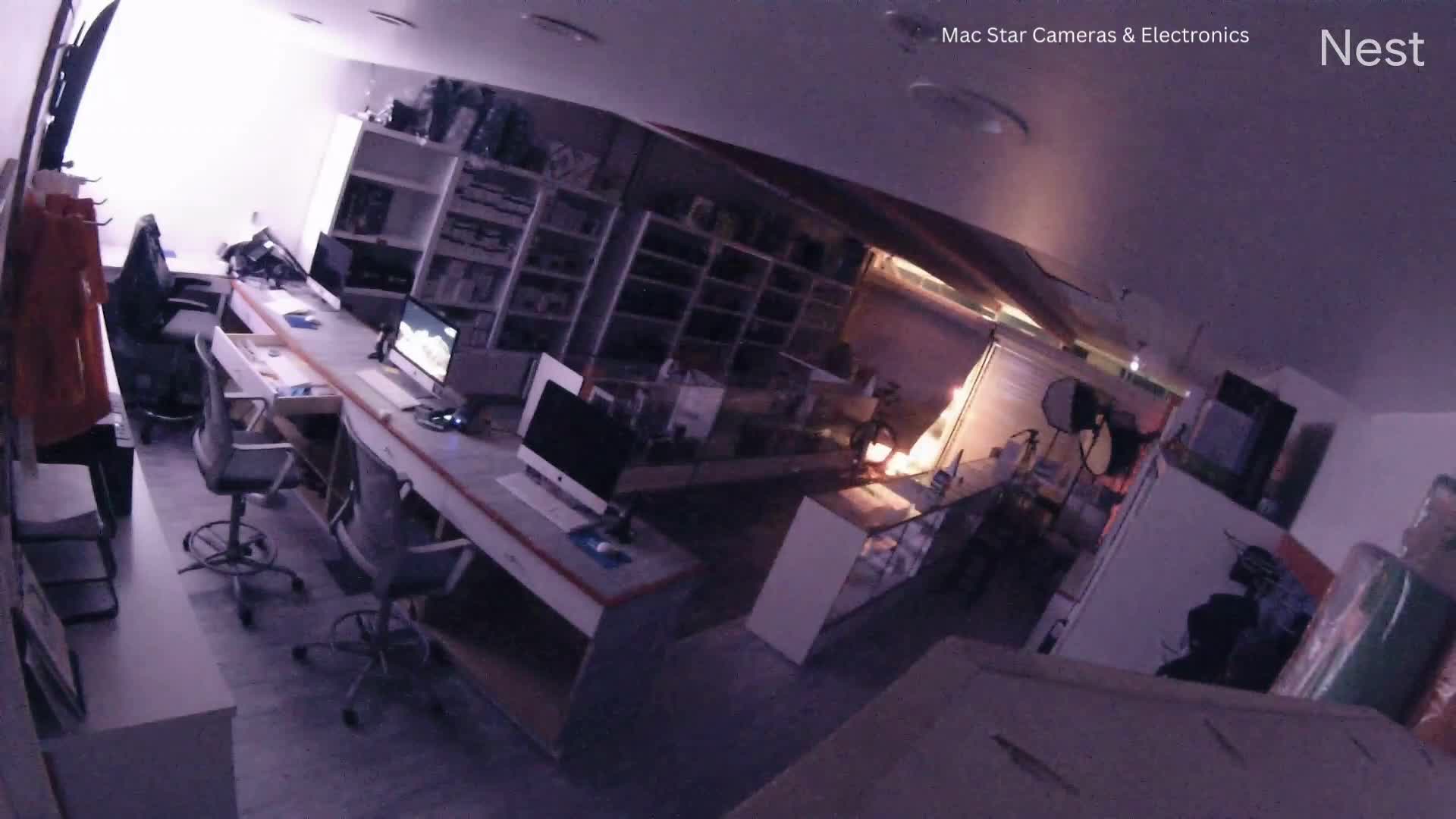 Burglars use car to plow into Corona electronics store – KTLA