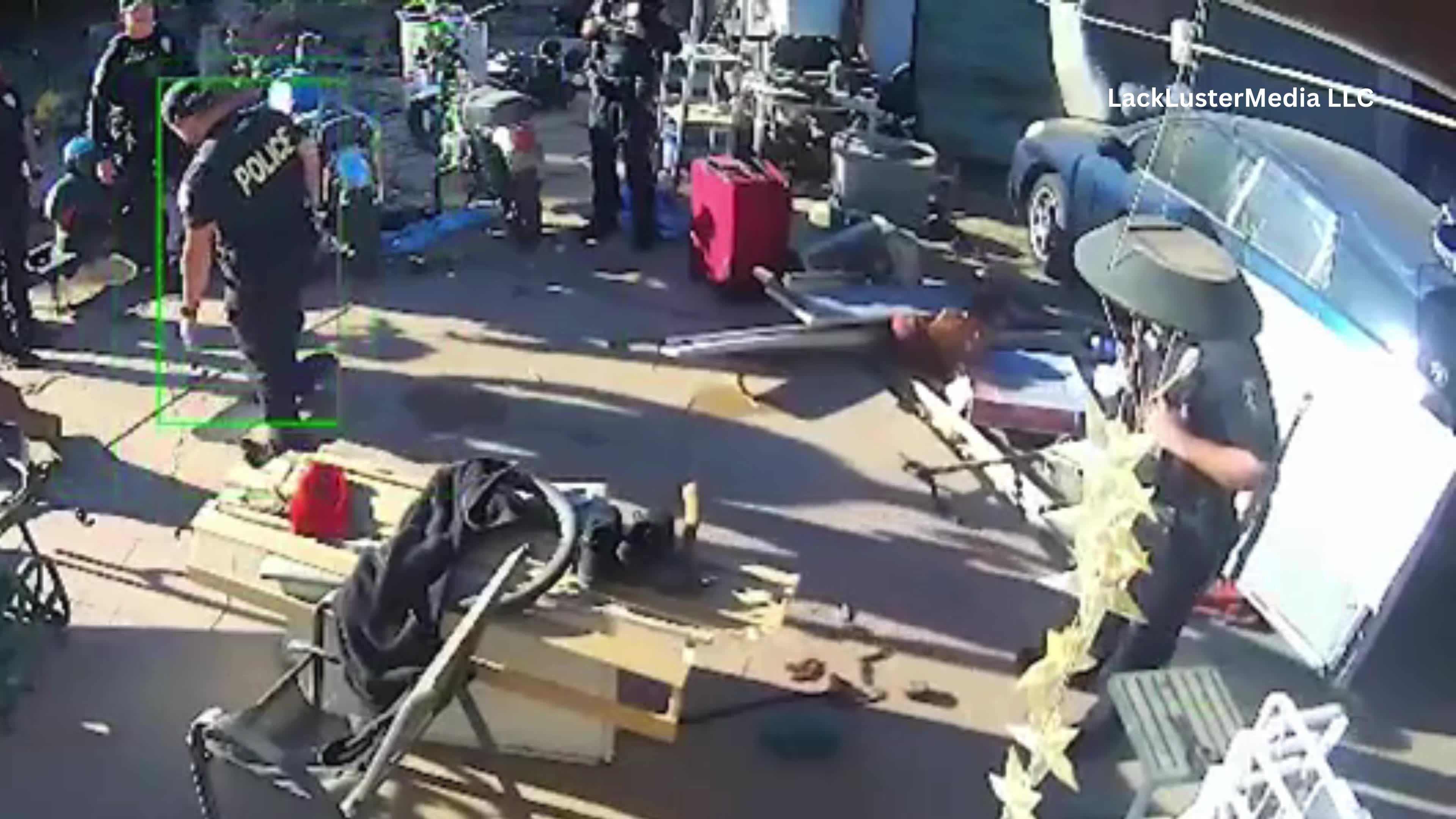 Police criticized for allegedly destroying person’s property – KTLA