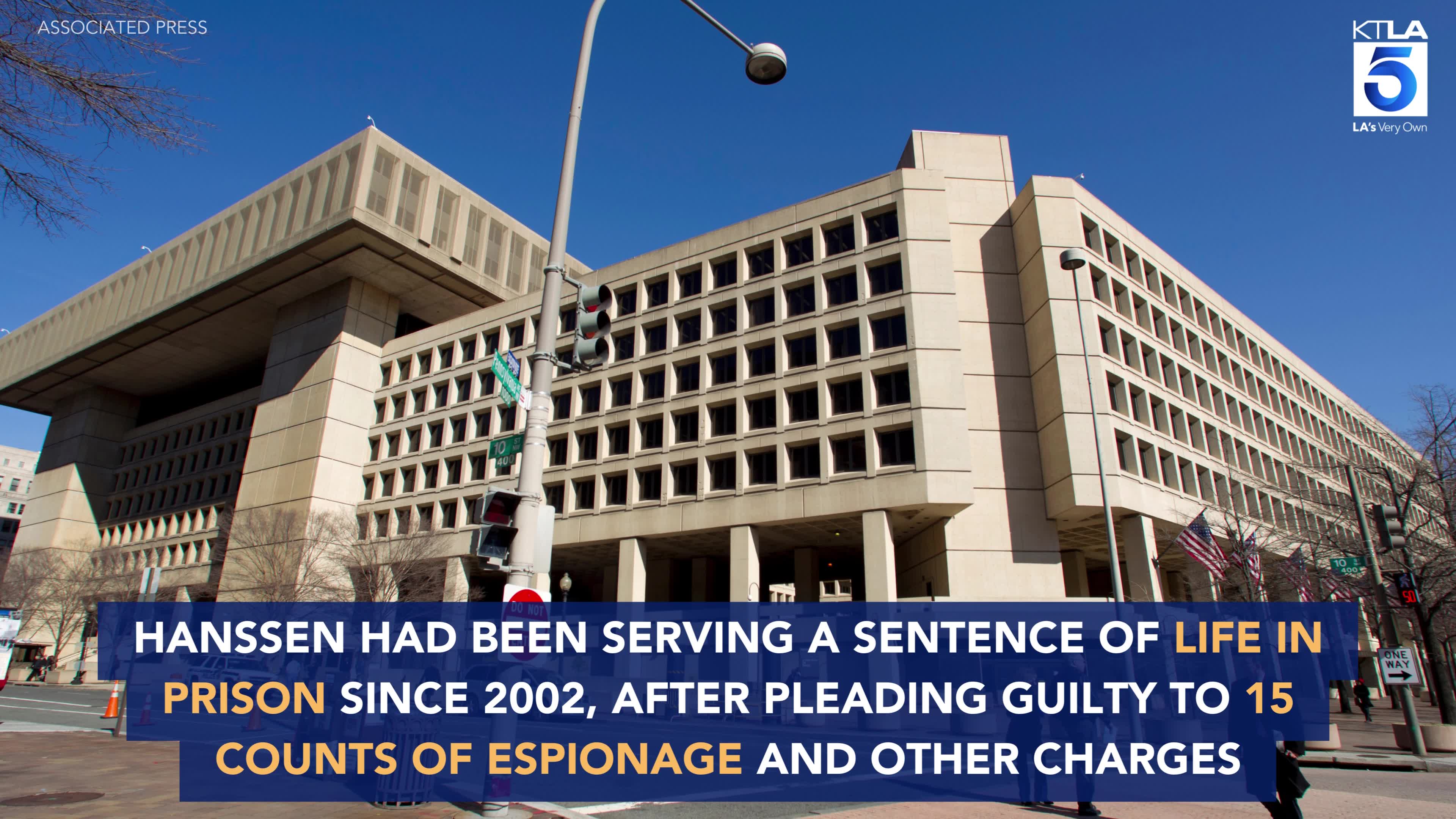 Former spy Robert Hanssen dies in prison – KTLA