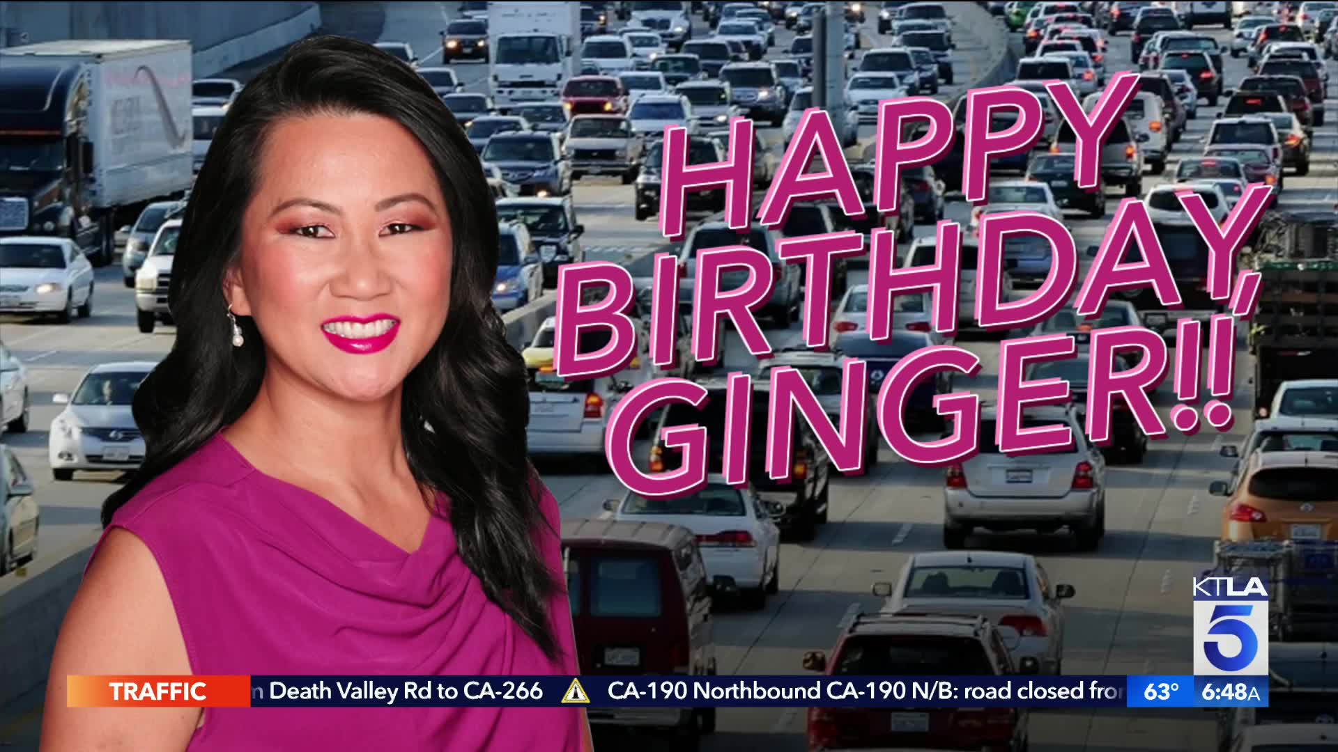Happy Birthday Ginger Chan! – KTLA