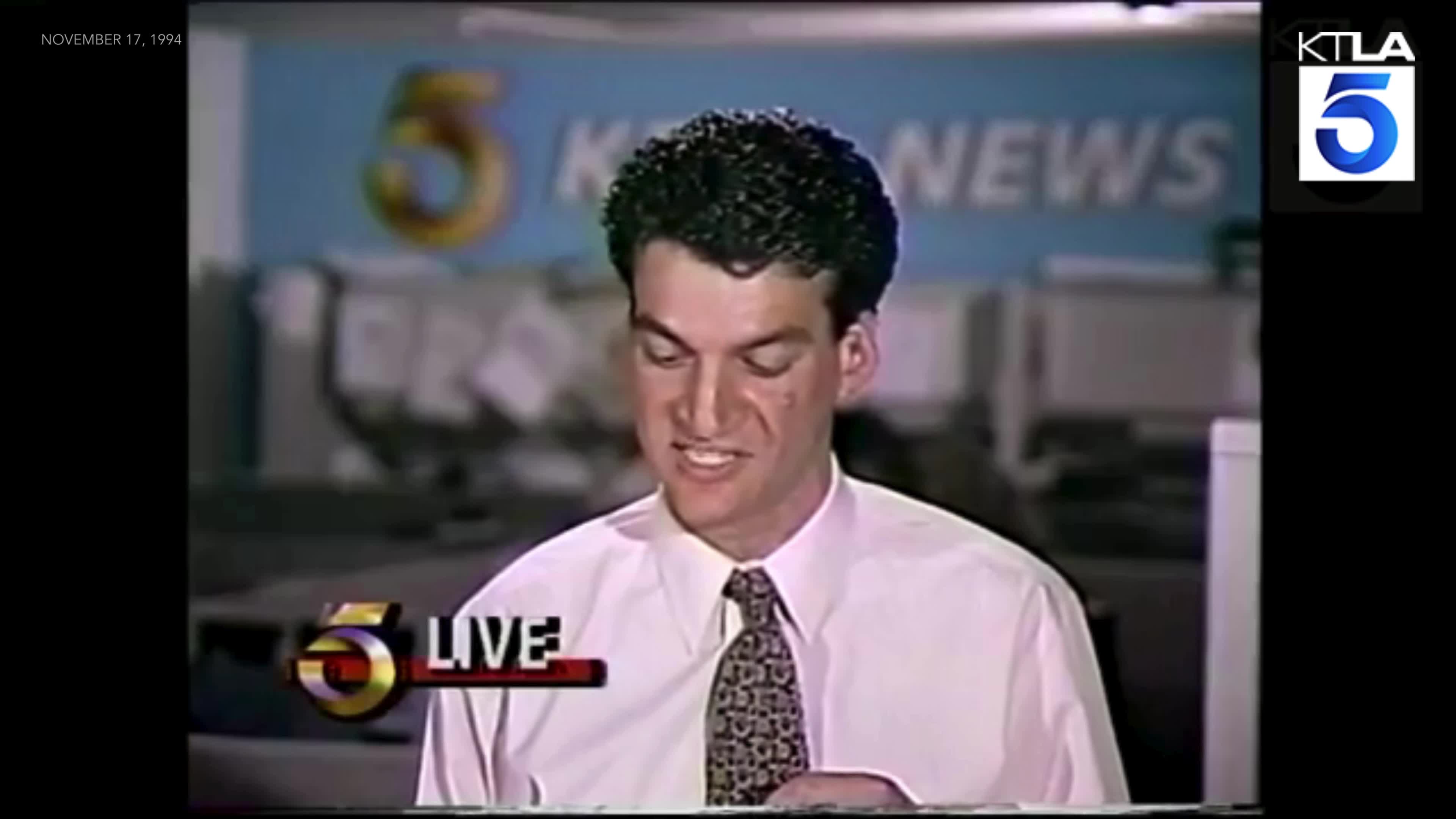 KTLA 5 coverage of the 1994 Northridge Earthquake – Part I – KTLA