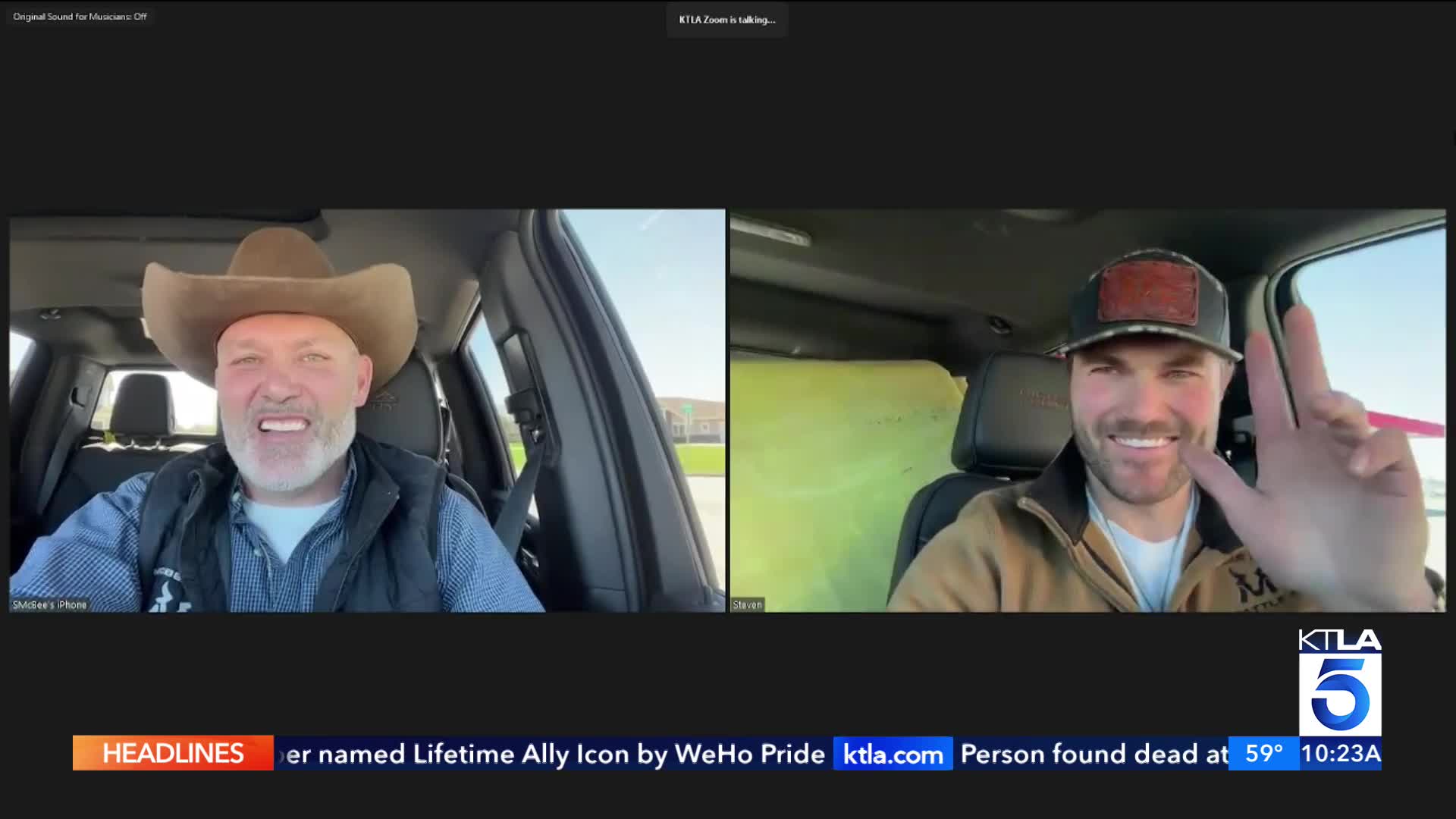 Cowboys Steve and Steven McBee are taking viewers behind the scenes in ...