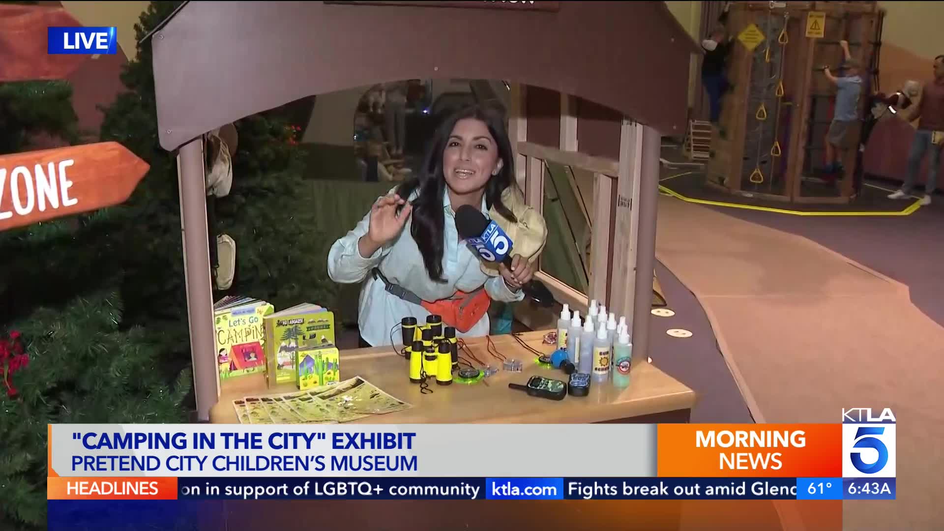 A new exhibit for kids to experience the wilderness (6 a.m.) – KTLA
