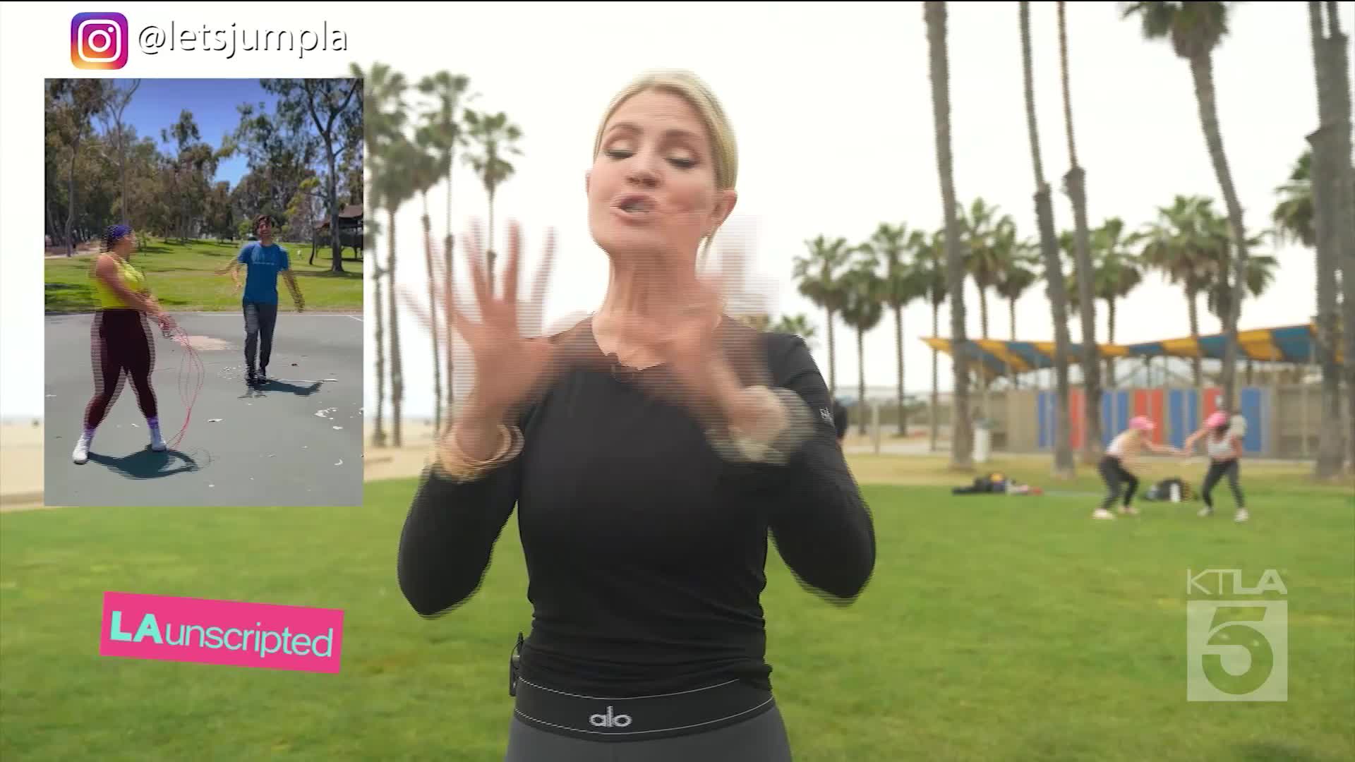 Dayna Dare Jump Rope – KTLA