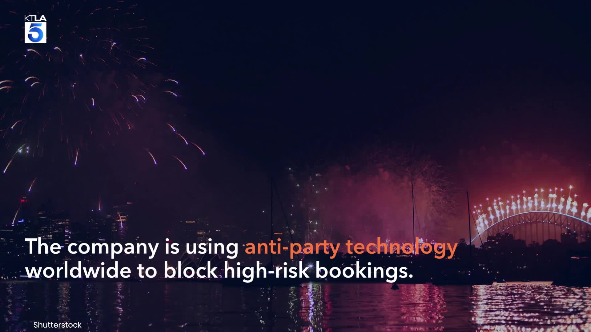 Airbnb rolls out anti-party tech – KTLA