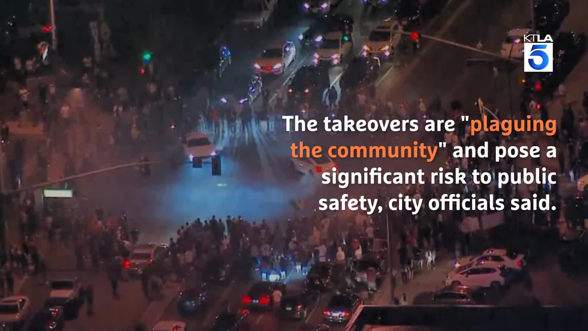 Compton approves ordinance to combat street takeovers – KTLA